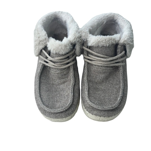 Hey Dude | Shoes | Hey Dude Womens Britt Fold Down Booties Slip On Size ...